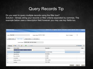 IBM Maximo Tips & Tricks | PPTX