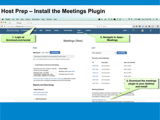 IBM Meetings Training | PPT | Web Conferencing | Computer Software and ...