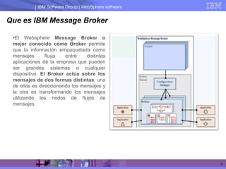 Ibm message broker basic | PPTX