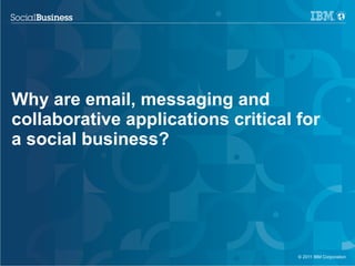 IBM Messaging and Collaboration solutions: an introduction | PPT