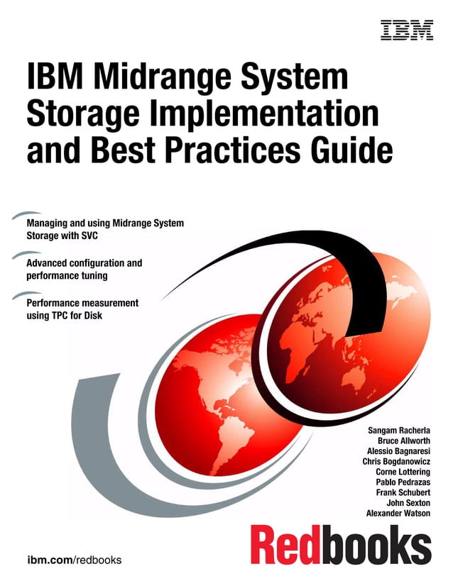 Ibm midrange system storage implementation and best practices guide sg246363 | PDF