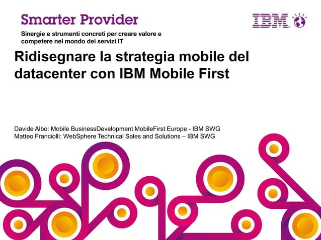 IBM Mobile First | PPT