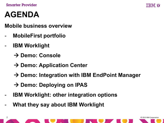 IBM Mobile First | PPT