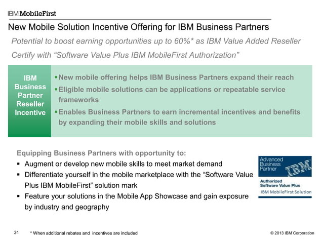Ibm Mobilefirst Overview Presentation Ppt