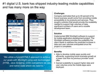 Ibm mobilefirst overview presentation | PPT