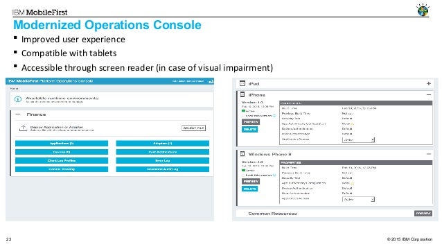An Overview on IBM MobileFirst Platform v7