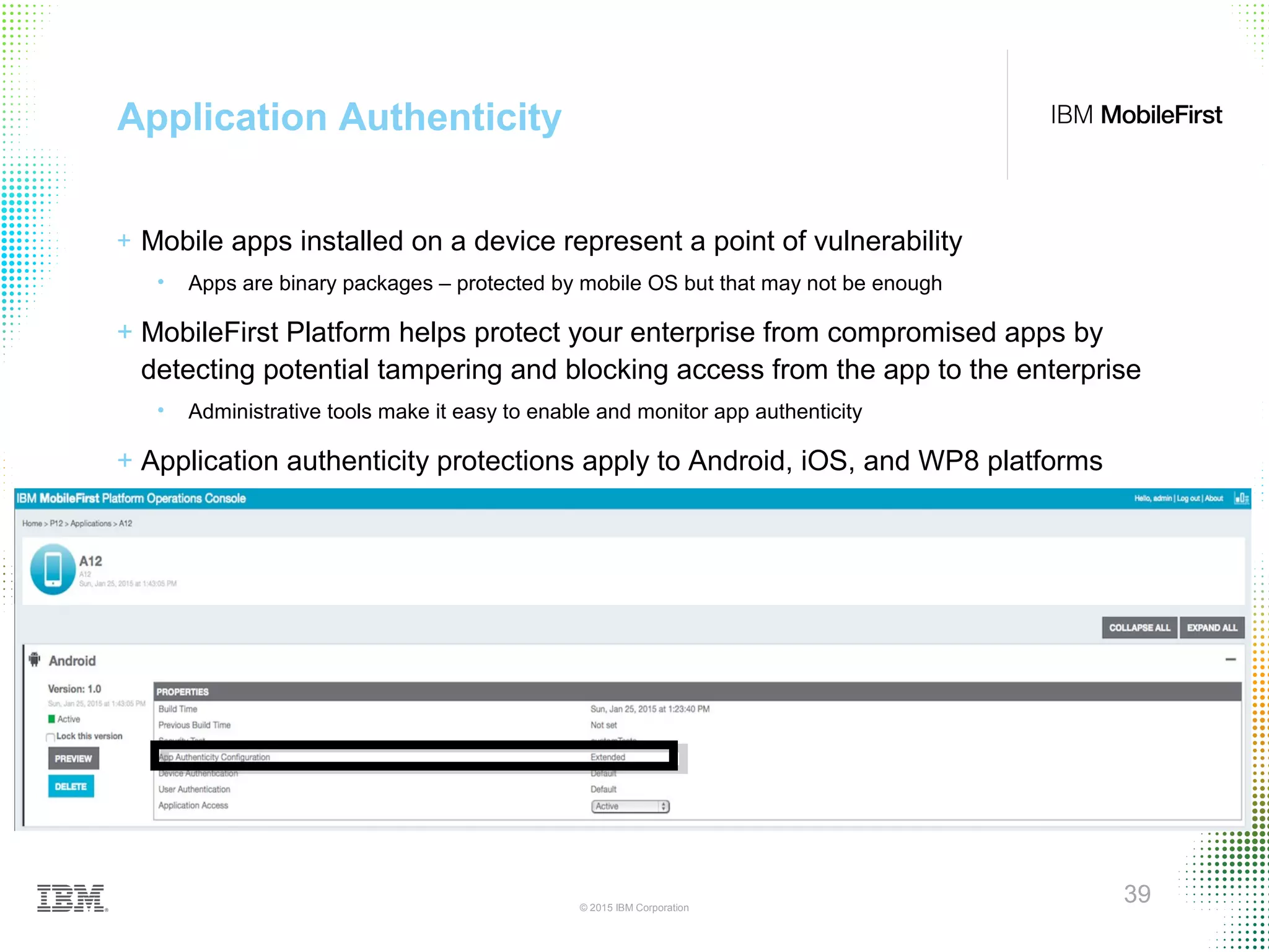 Ibm Mobilefirst Technical Overview Ppt