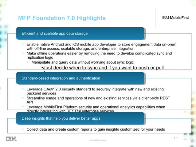 IBM MobileFirst Technical Overview | PPT
