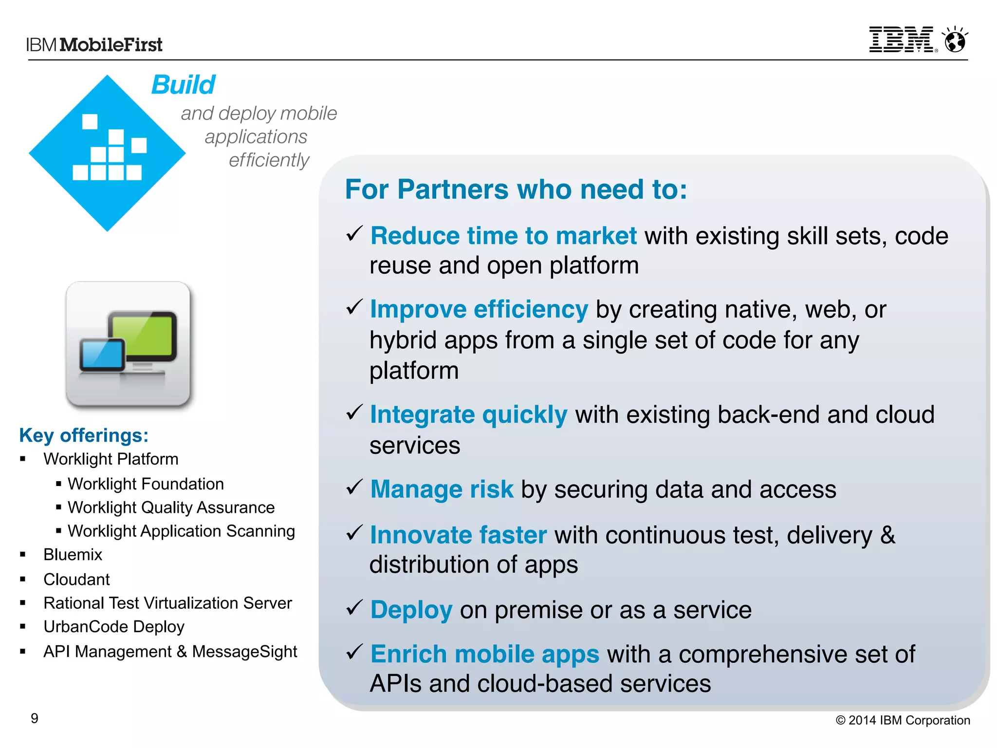 IBM Mobile Overview for Ecosystem Partners | PDF