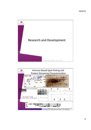 IBMM Proteomic Platform - ULB - Lab'InSight Proteomics | PDF