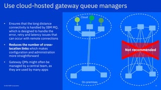 IBM MQ cloud architecture blueprint | PPT
