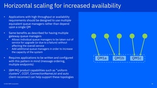 IBM MQ cloud architecture blueprint | PPT