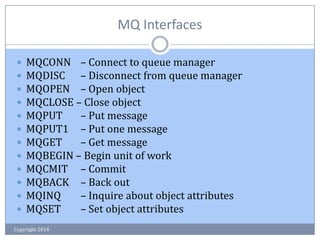 IBM MQ Series For ZOS | PPTX