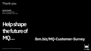 IBM Think 2018: IBM MQ High Availability | PDF