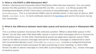 IBM MQ interview Questions and Answers | PPTX
