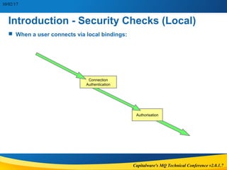 IBM MQ Security Overview MQTC 2017 | PPT