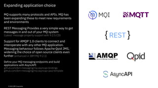 IBM MQ What's new - Sept 2022 | PPT