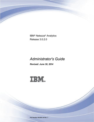 IBM Netezza Analytics Administrator's Guide | PDF