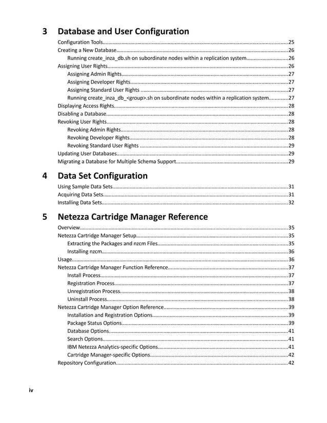 IBM Netezza Analytics Administrator's Guide | PDF