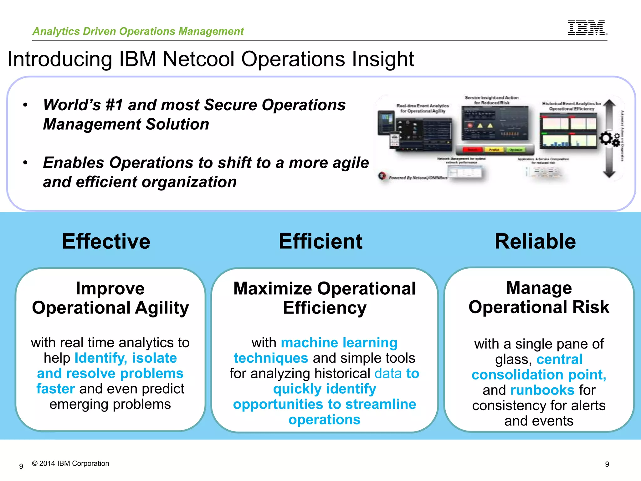Ibm Netcool Operations Insight Pptx Cloud Computing Internet