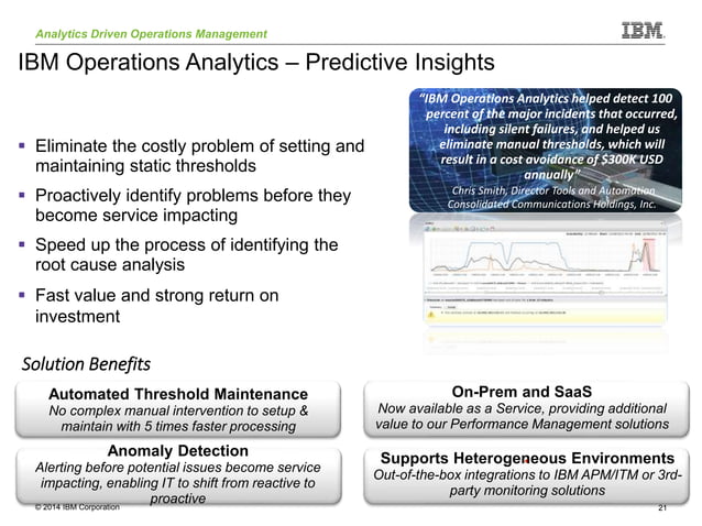 Ibm Netcool Operations Insight Ppt