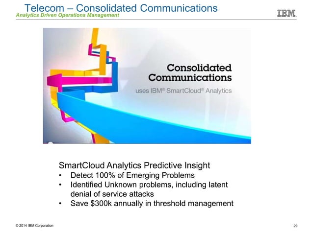 IBM Netcool Operations Insight | PPTX | Cloud Computing | Internet