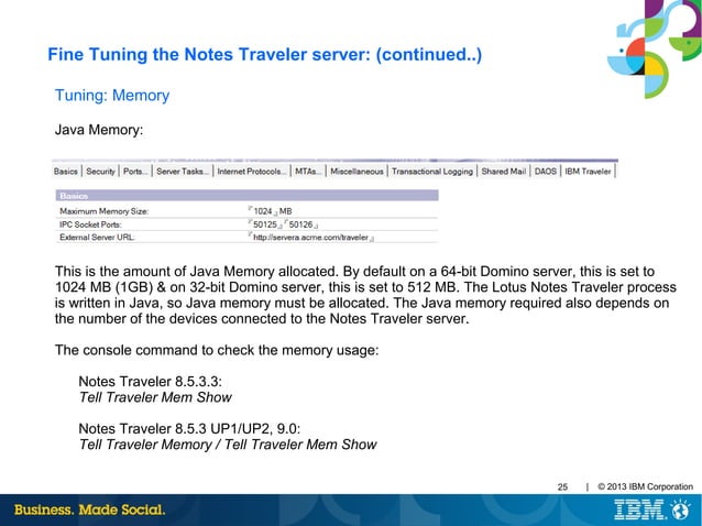 IBM Notes Traveler Best Practices | PPT