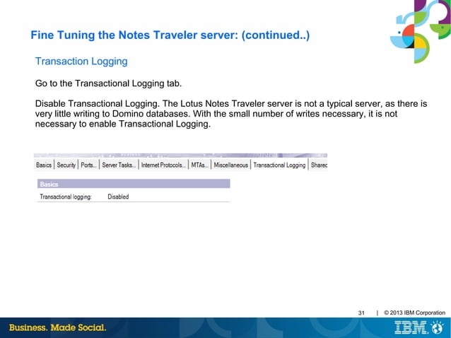 IBM Notes Traveler Best Practices | PPT