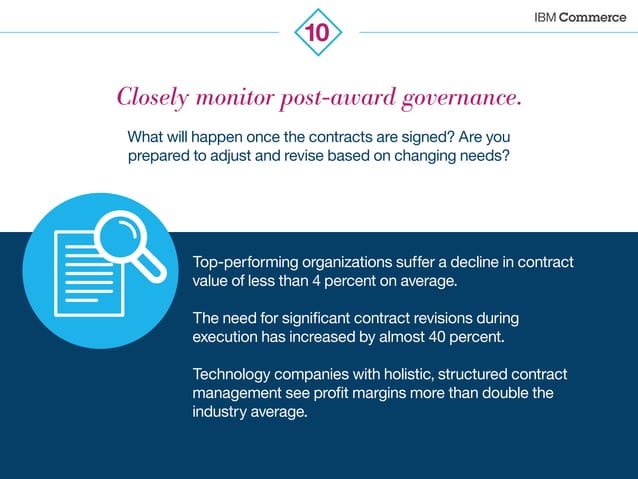 11 Steps to Better Contract Management | PPT