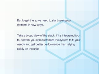 OpenPOWER Supercomputing Recap Day Two: Innovating Across the Stack | PPT