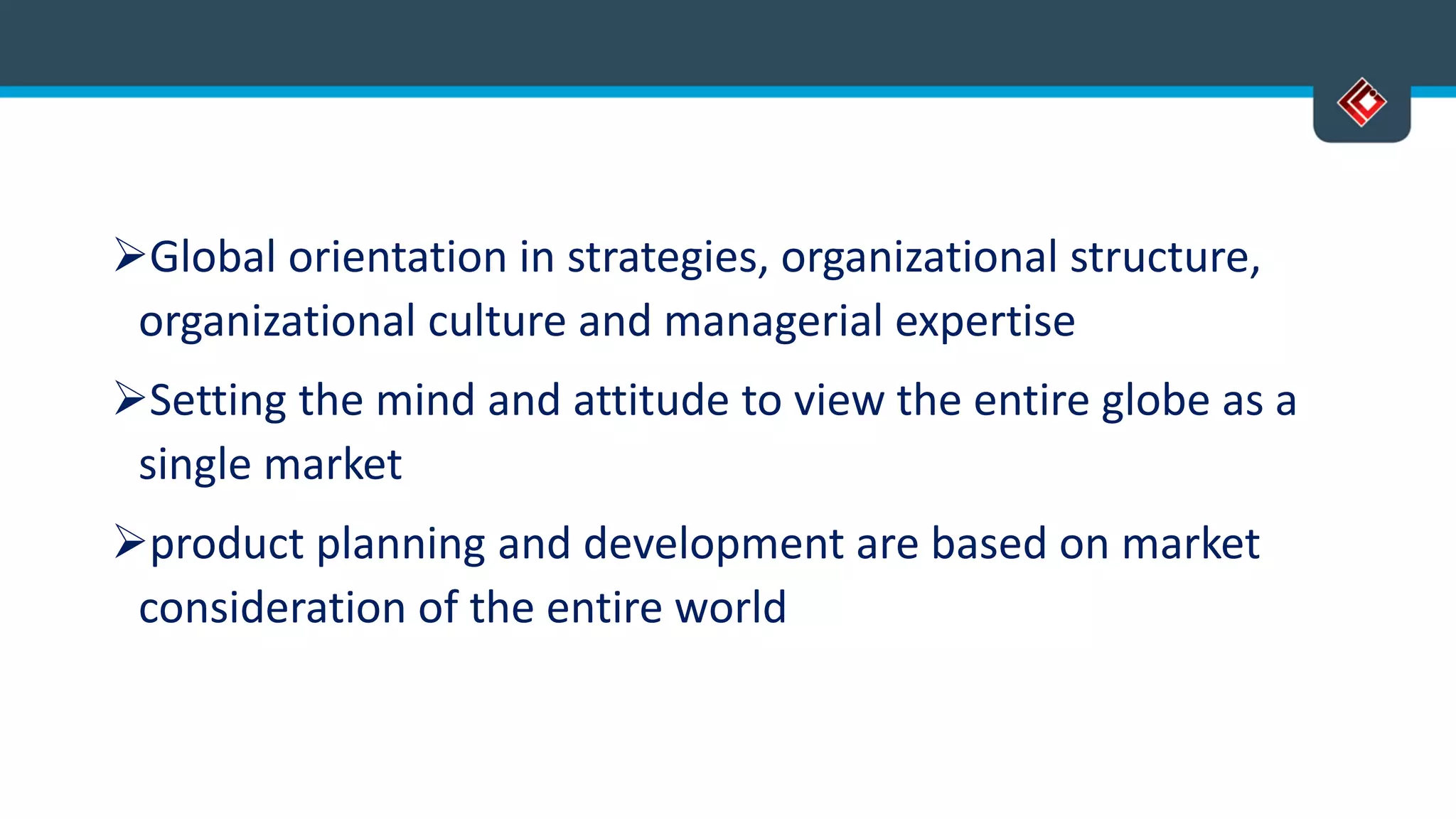 INTERNATIONAL BUSINESS DYNAMICS MODULE 2 ( GLOBALIZATION) | PPT