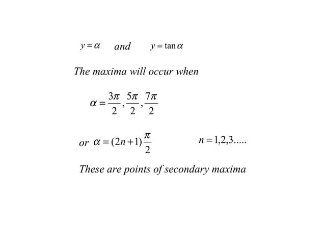 Diffraction,unit 2 | PPT | Physics | Science