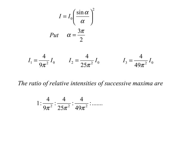 Diffraction,unit 2 | PPT | Physics | Science