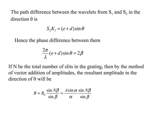 Diffraction,unit 2 | PPT | Physics | Science
