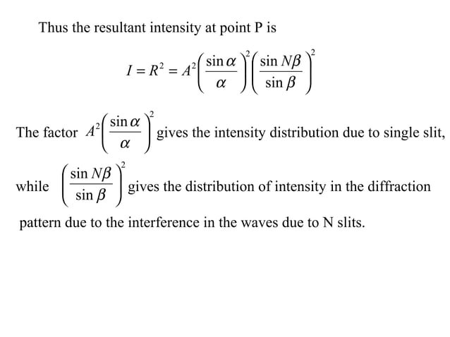 Diffraction,unit 2 | PPT | Physics | Science