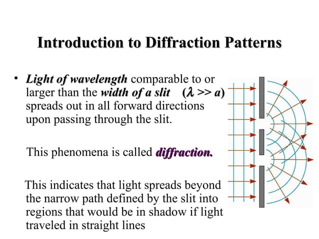 Diffraction,unit 2 | PPT | Physics | Science