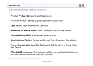 IBM Open Data | PPT