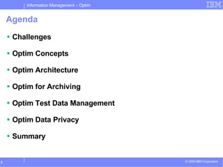 Ibm Optim Techical Overview 01282009 | PPT