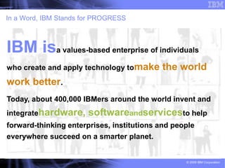 IBM Overview | PPT