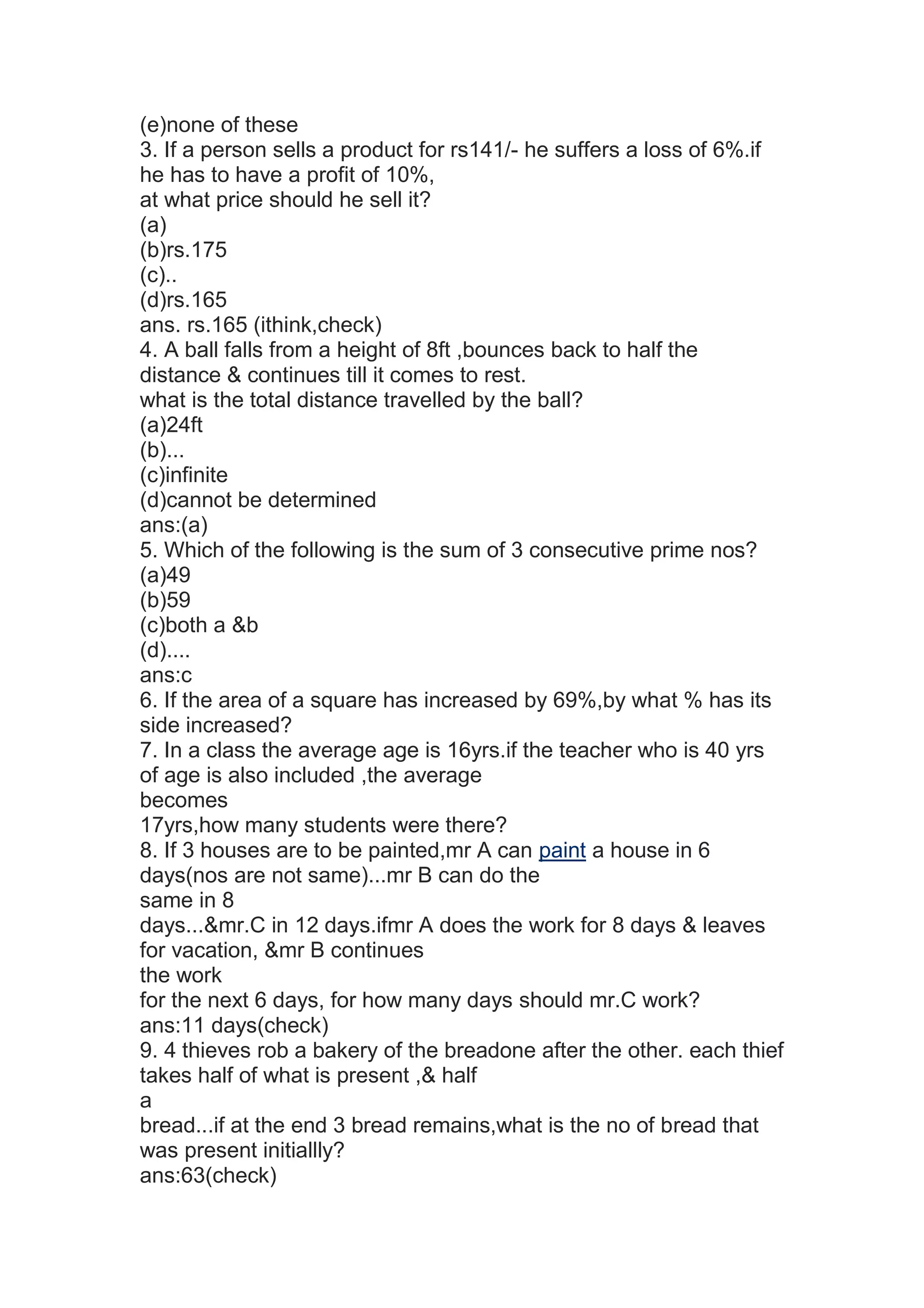 Ibm placement papers | PDF