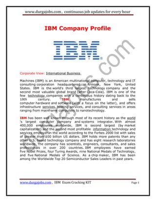 Ibm placement papers | PDF