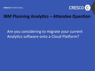 Benefits of IBM Planning Analytics | PDF