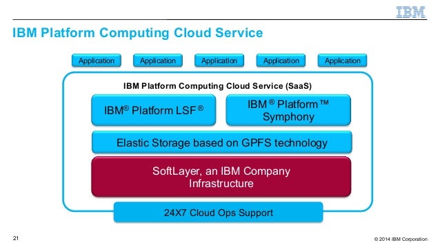 The IBM Platform Cloud Service
