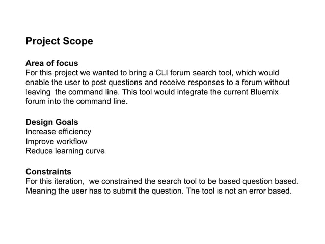 Ibm portfolio piece | PPT