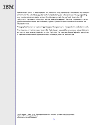 IBM_POWER9Oracle11g12c_April_10_2018__final.pdf | Cloud Computing | Internet