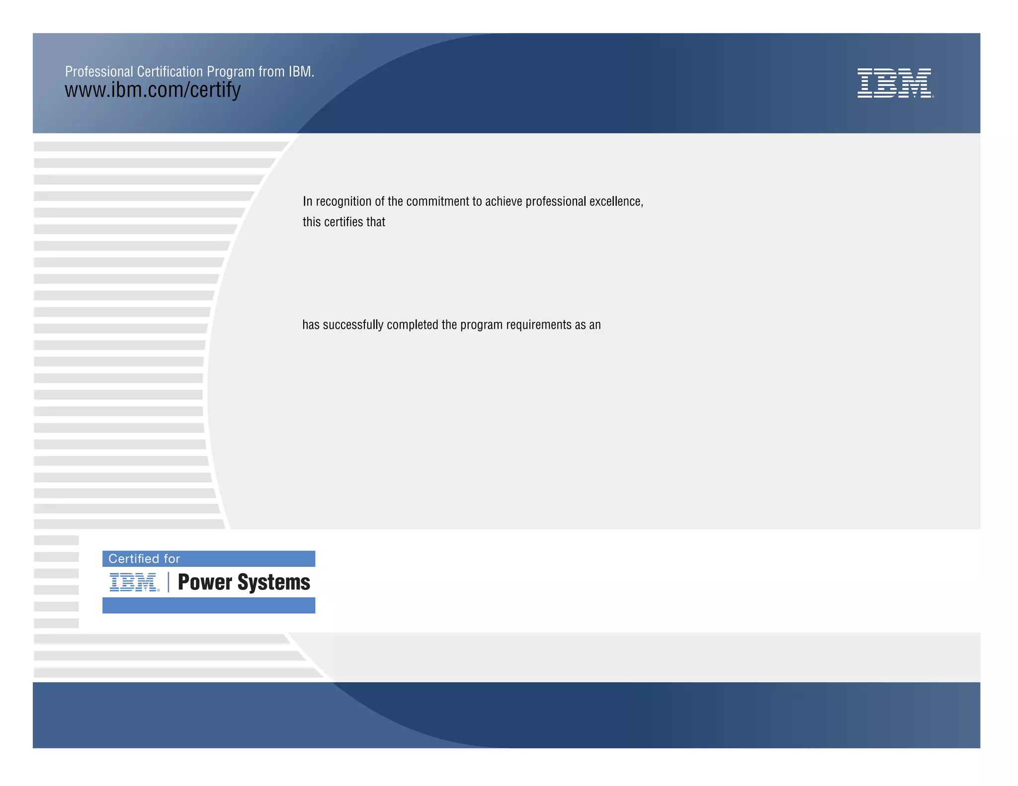 IBM Certified Specialist System P Administator | PDF