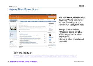 IBM PowerLinux, Power Event | PDF