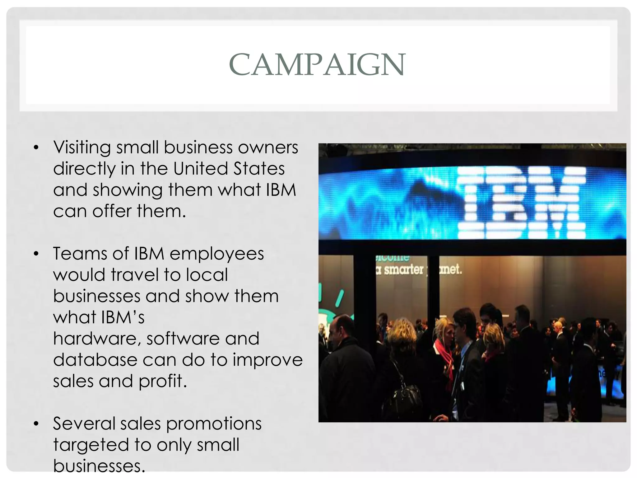 IBM and The Small Business | PPTX