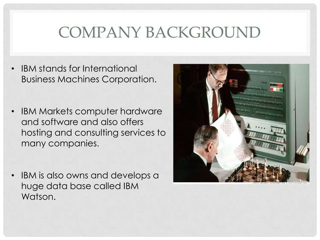 IBM and The Small Business | PPTX