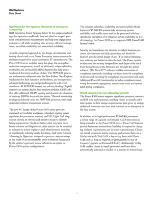 Ibm Power System E850 pod03108 usen | PDF